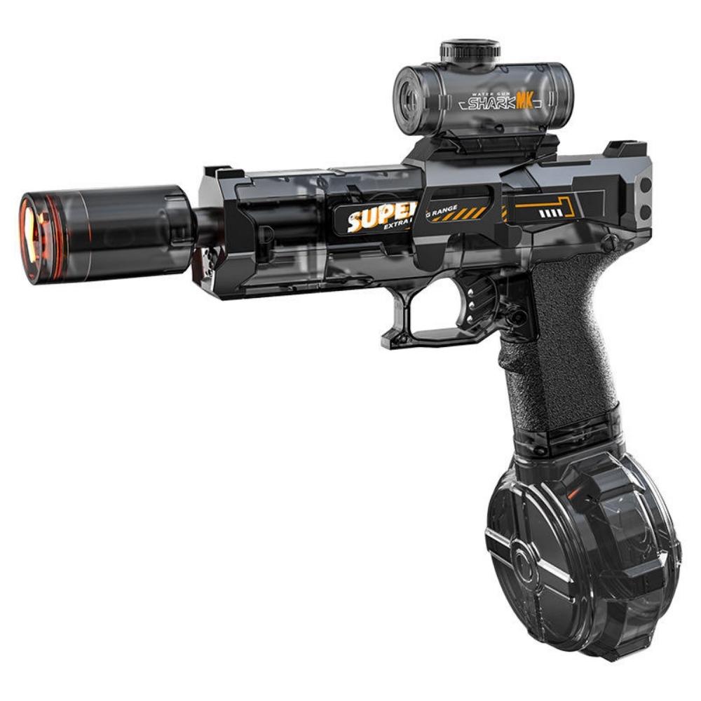 Shark-X High-Capacity Electric Water Gun – Automatic Tactical Blaster ...